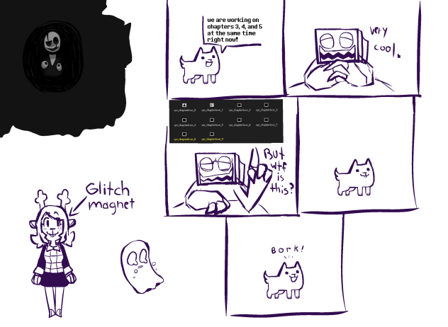 deltarune doodles - ibisPaint