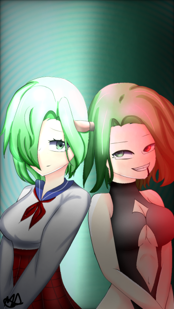 Two different side - ibisPaint