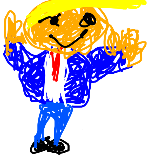 the donalde trumpet - ibisPaint