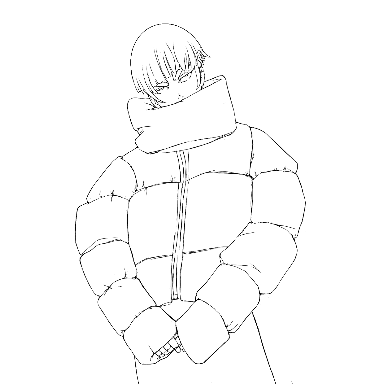 Brown Jacket - ibisPaint