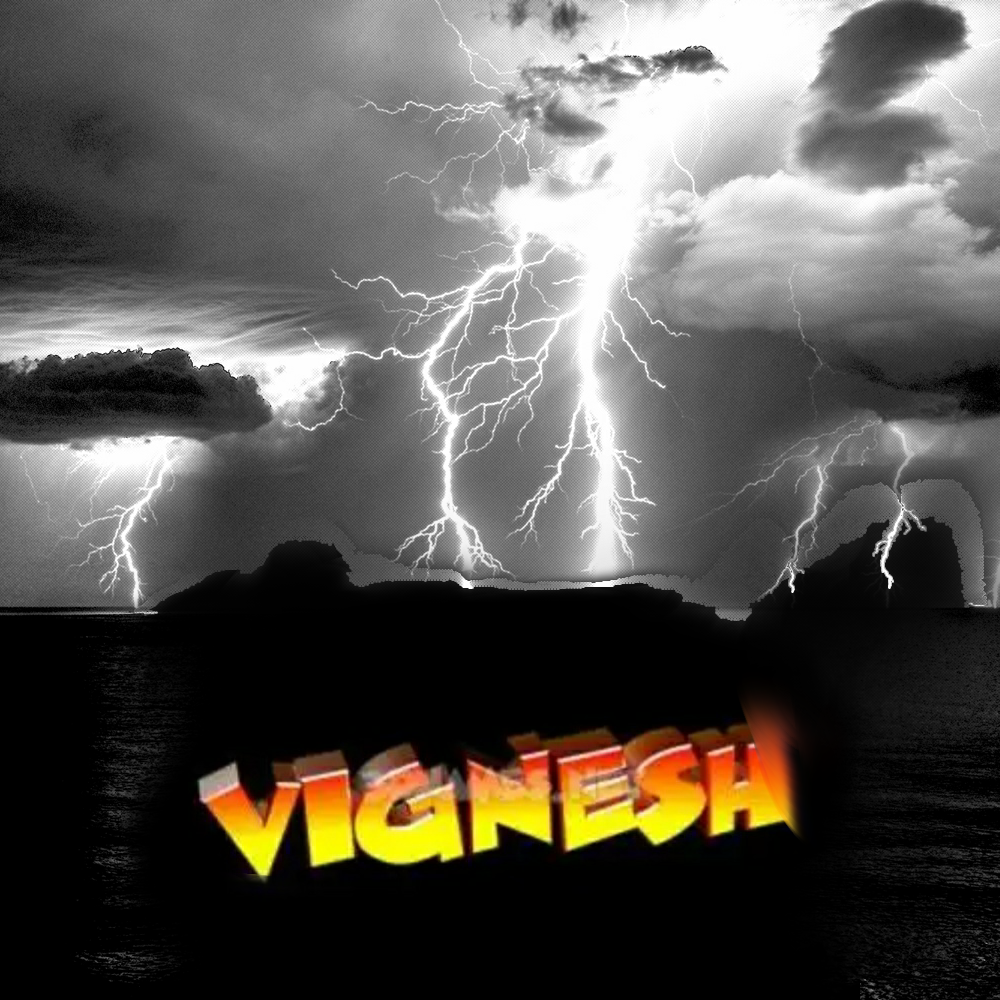 THUNDER NAME - ibisPaint