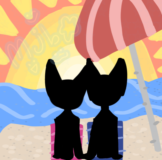 watching the sunset 》 - ibisPaint