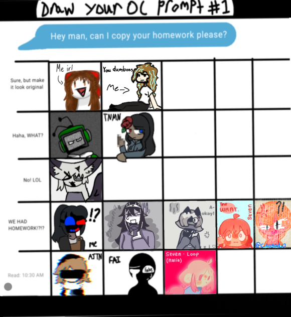 Homework collab - ibisPaint