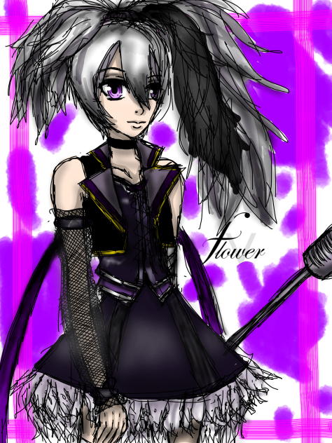 V Flower - ibisPaint