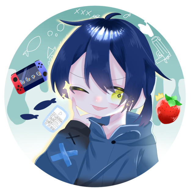 Last week's school lunch was a shishamo - ibisPaint