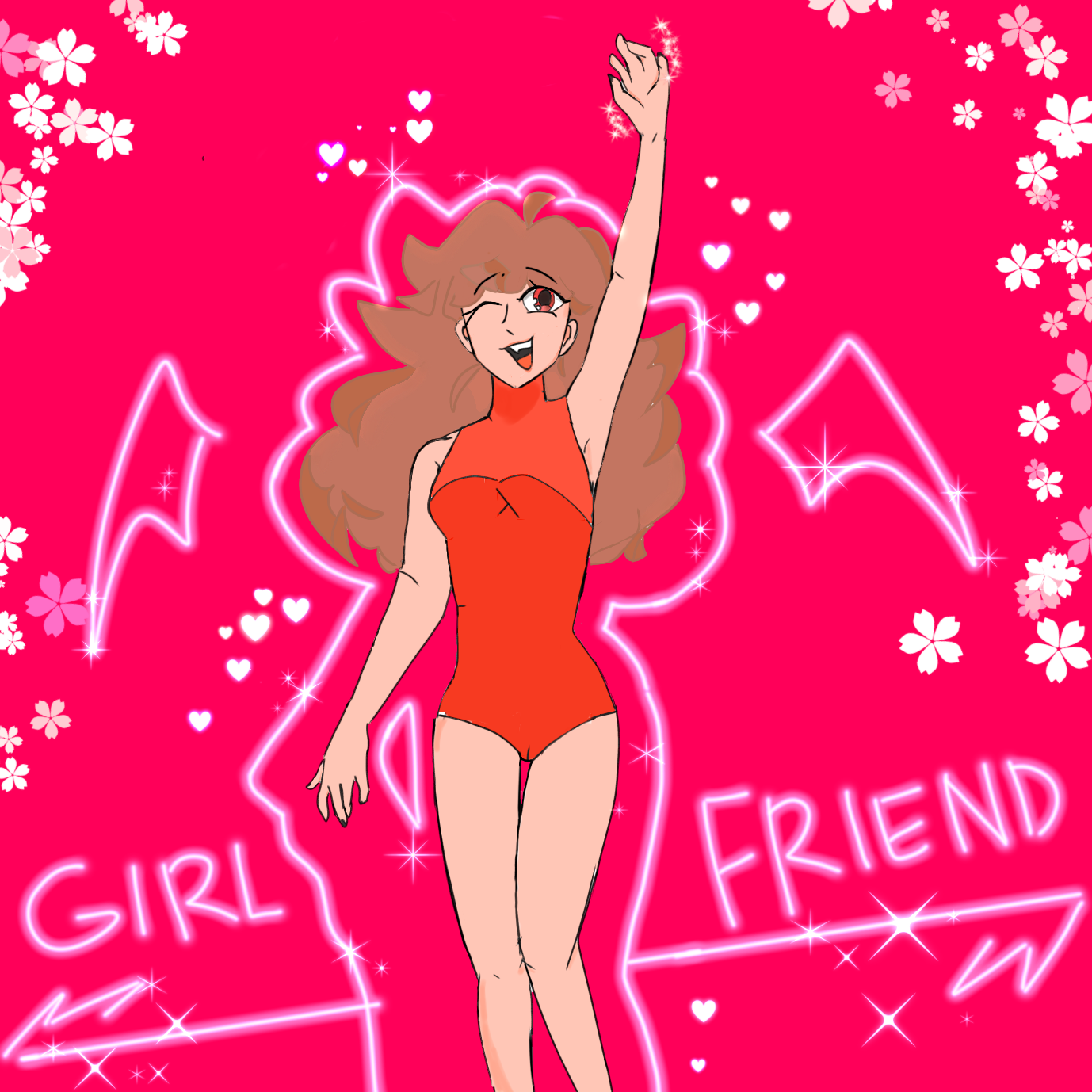 Girlfriend fnf - ibisPaint