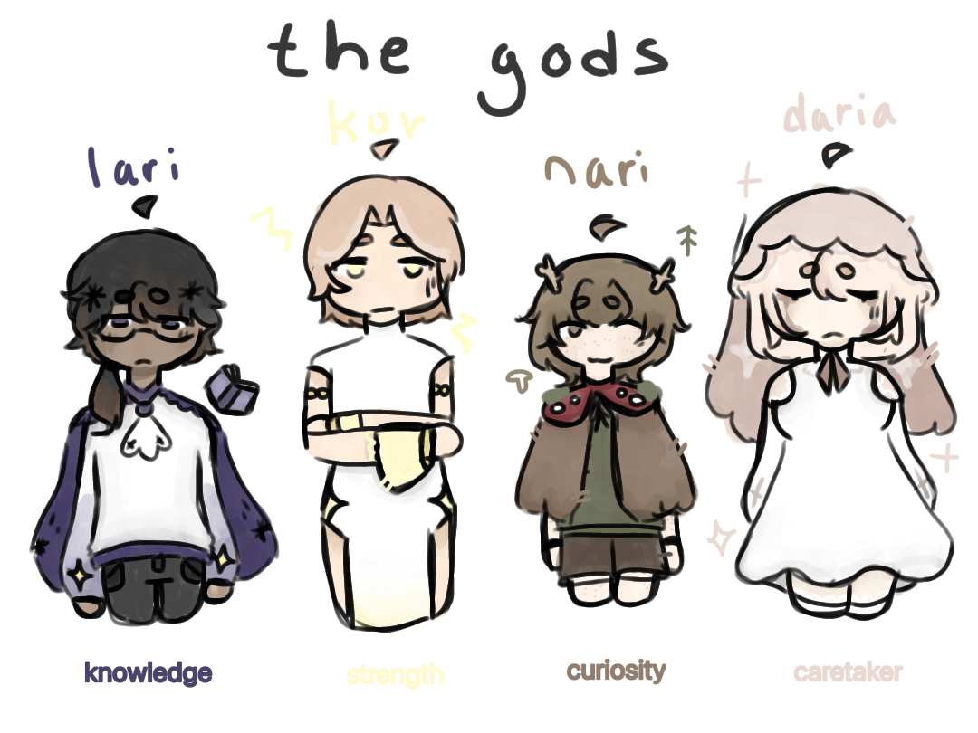 the gods - ibisPaint