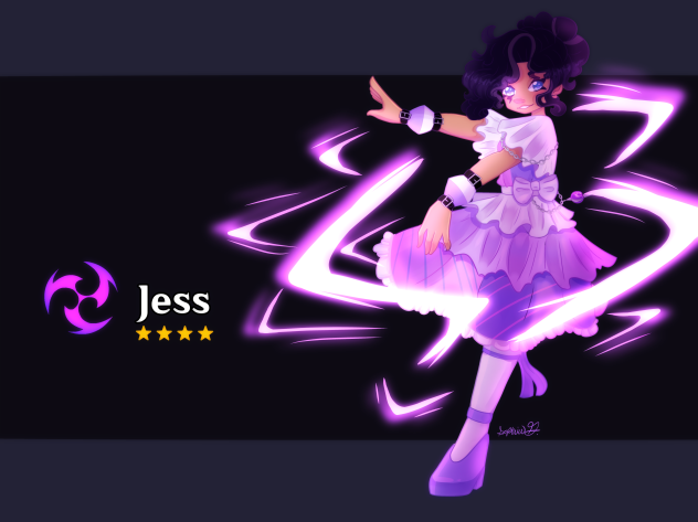 Jess splash art - ibisPaint
