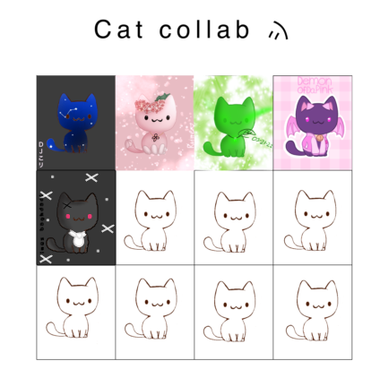 cat collab - ibisPaint