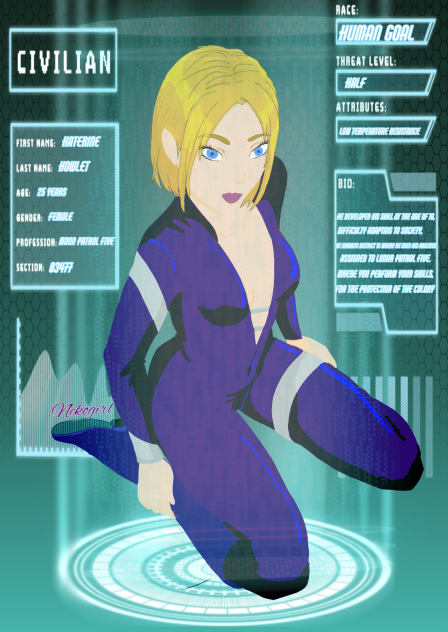 cyber girl - ibisPaint