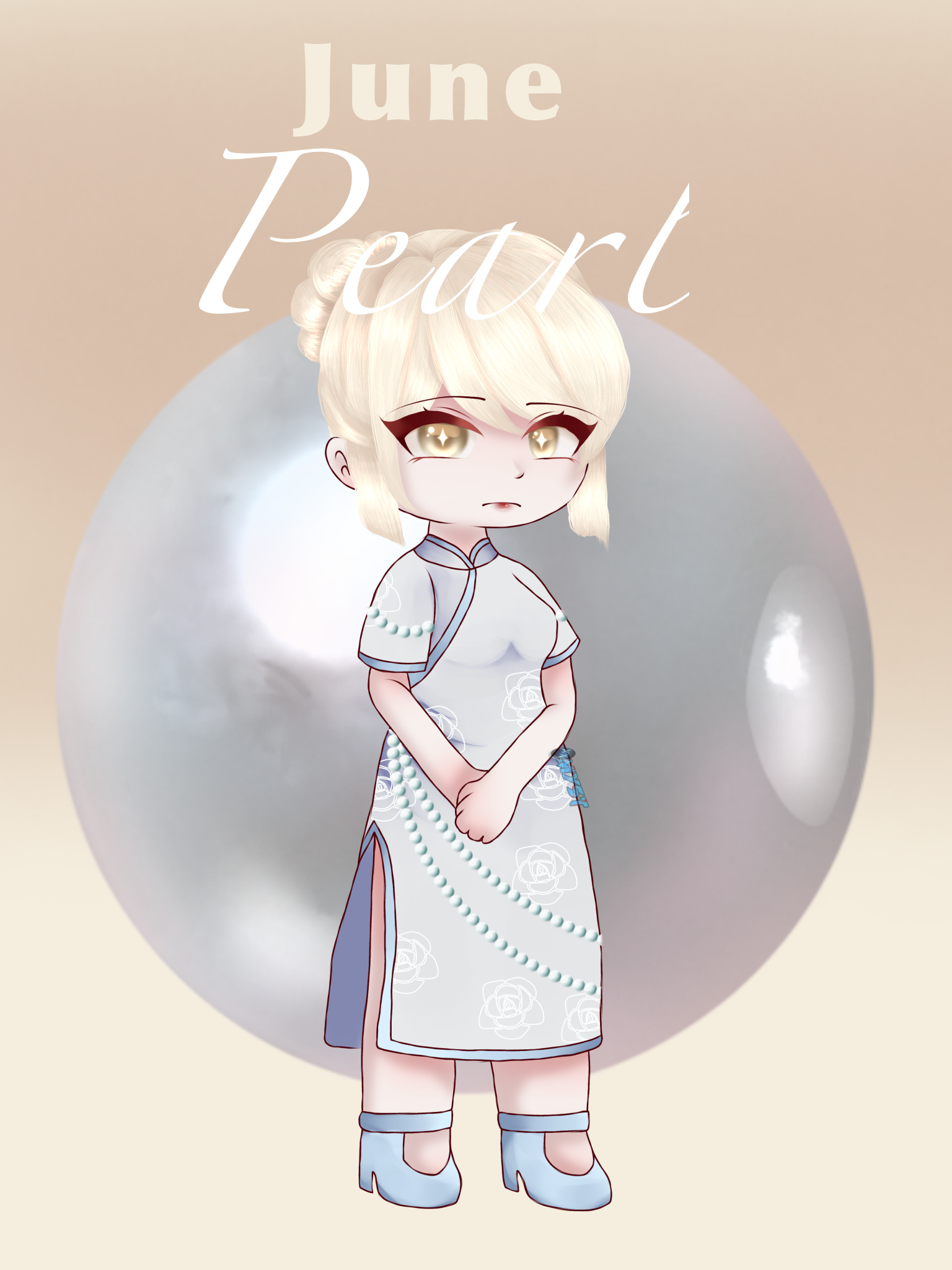 Pearl Birthstone series pt6 - ibisPaint