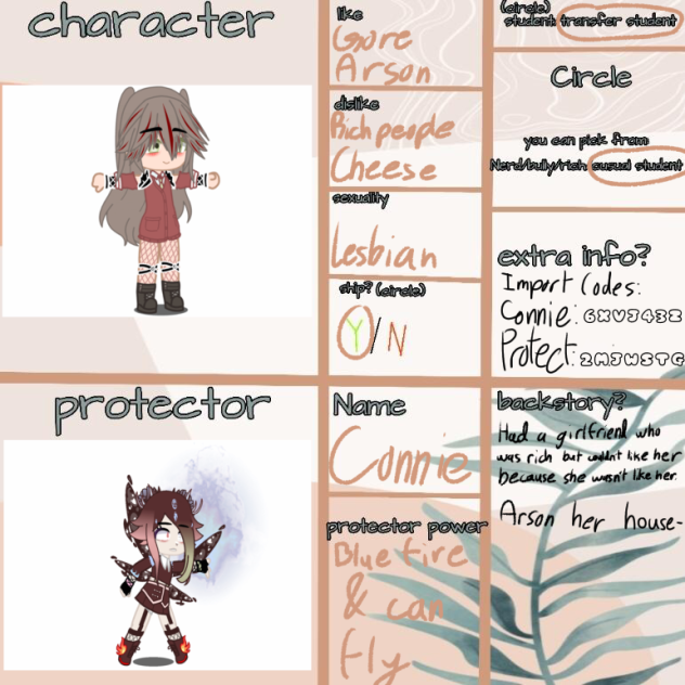 Character Entry for Our Love 2 - ibisPaint