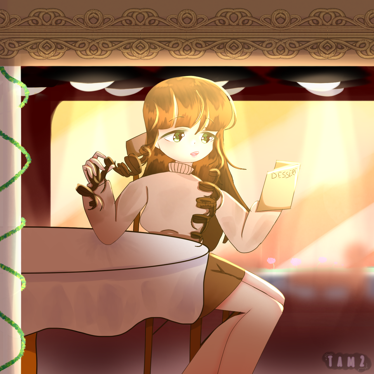 Cozy Cafe - ibisPaint