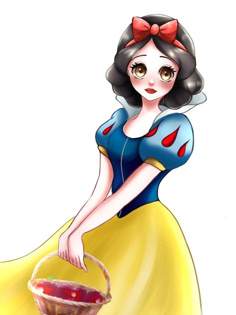 the real Snow White - ibisPaint