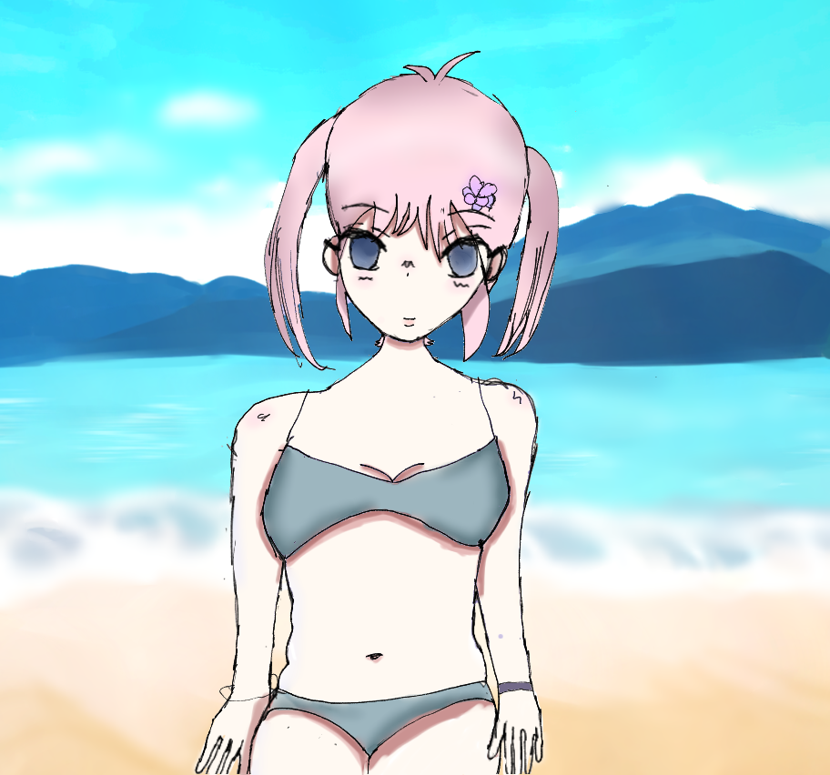 Beach day 🏖 - ibisPaint