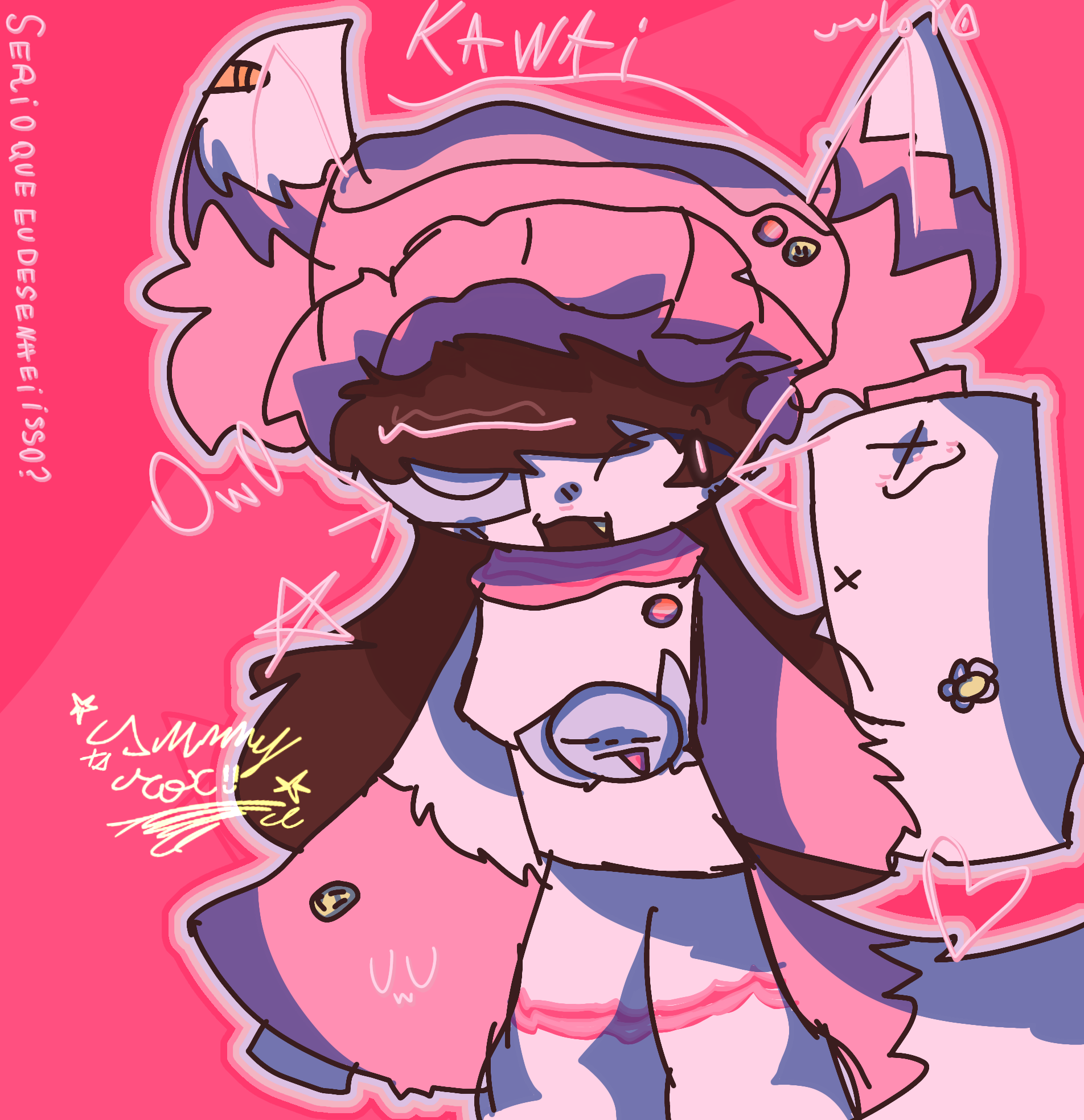 NOOO A OWO GIRLLLL AAAA (idk) - ibisPaint