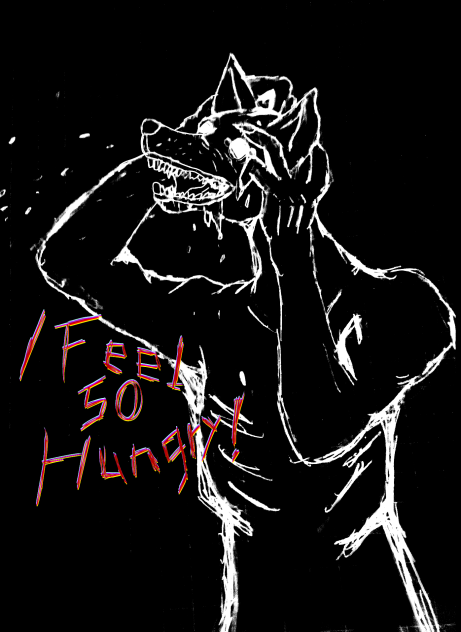 Help me I feel so Hungry - ibisPaint