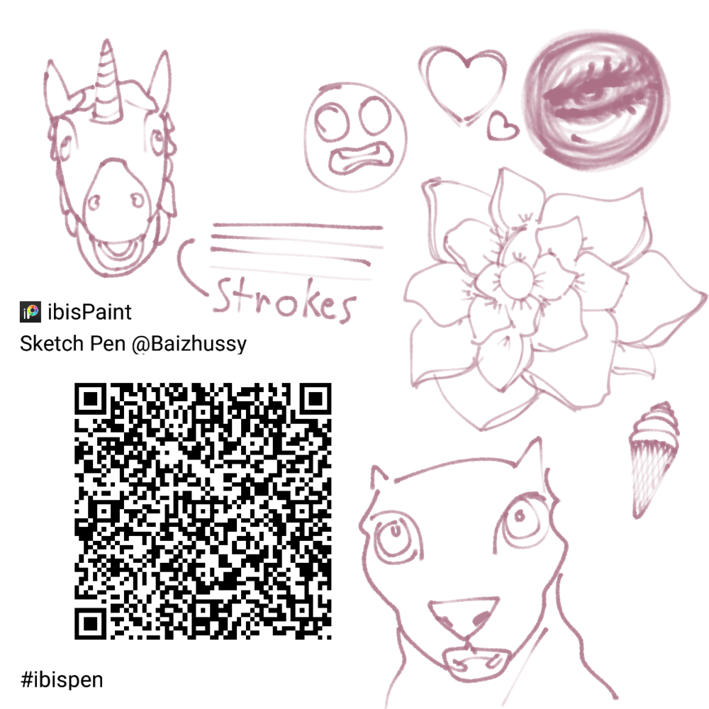 my most fav brush i made so far - ibisPaint