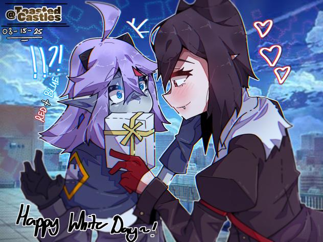 RedBlue White Day~ - ibisPaint