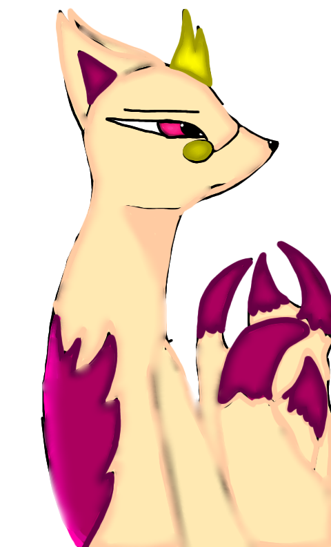 adopt me kitsune - ibisPaint