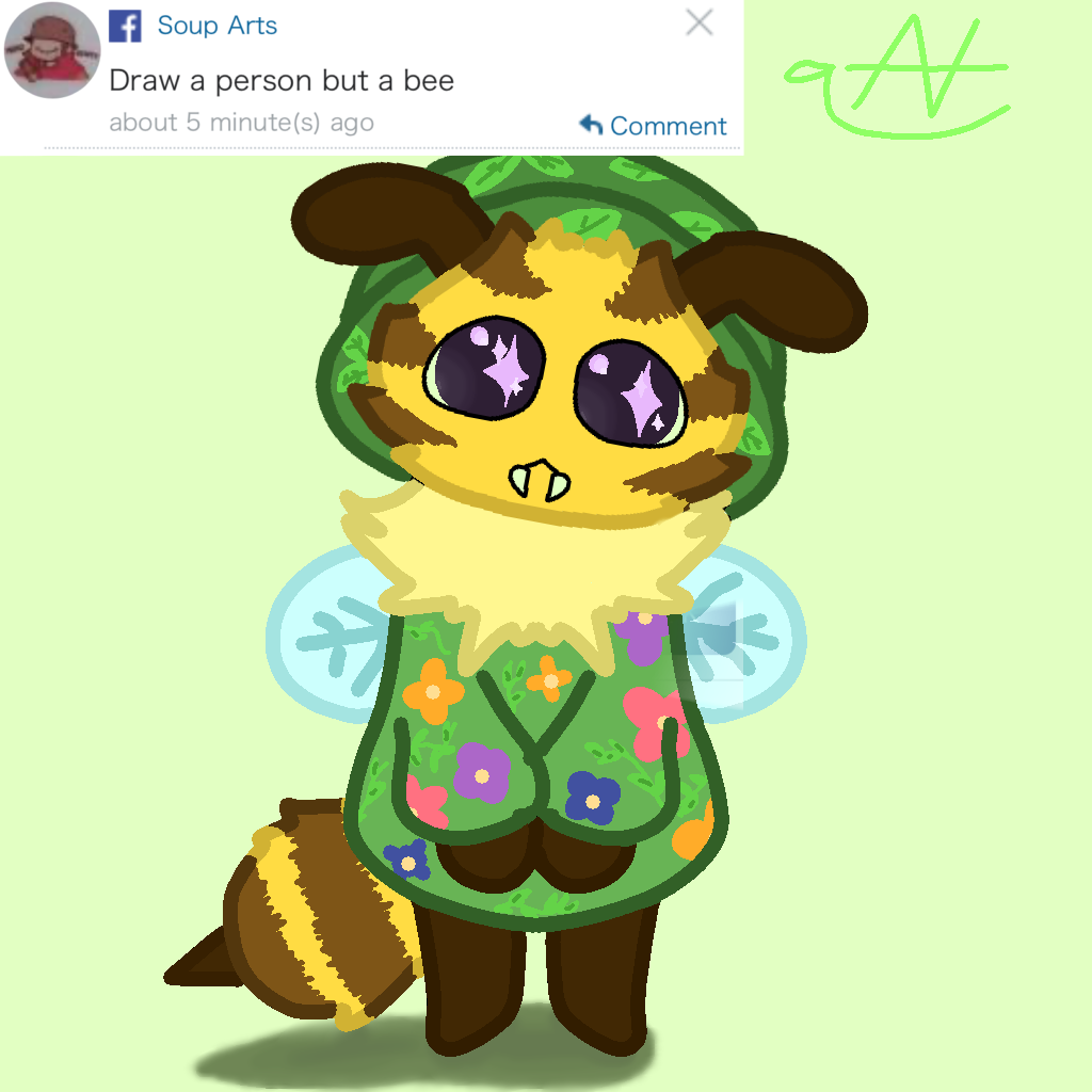 Bee positive - ibisPaint