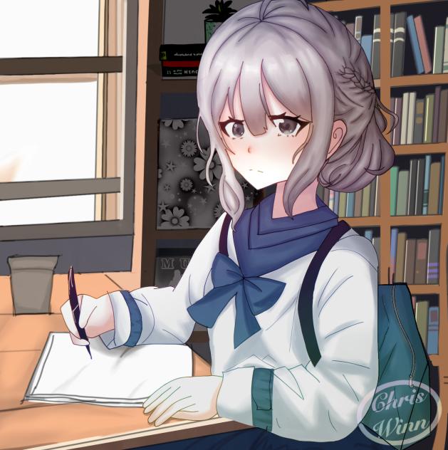 School girl - ibisPaint