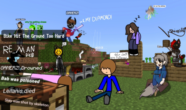 Minecraft Collab - ibisPaint