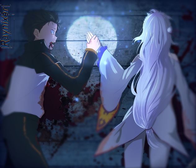 Subaru and emilia - ibisPaint