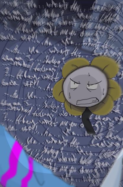 'stop making that creepy face!' - ibisPaint