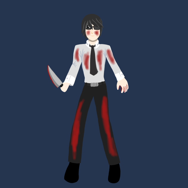 man in Black (assassin) - ibisPaint