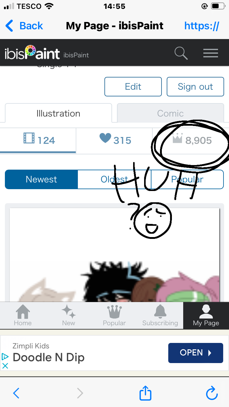 HOLD UP- - ibisPaint