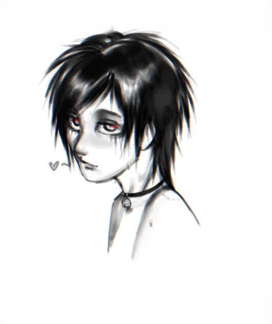 Come on, f... me emo boy. - ibisPaint