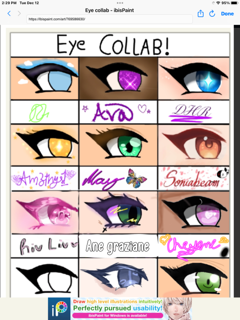 eye collab! - ibisPaint