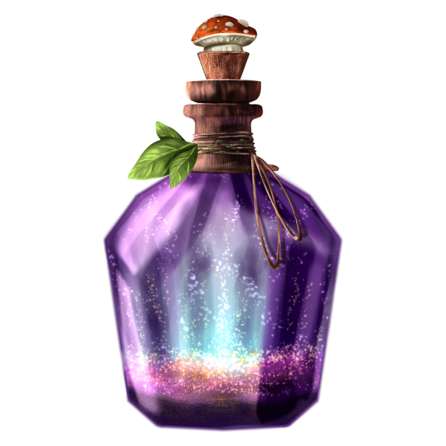 Fairies dust bottle - ibisPaint