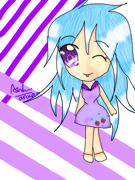 Chibi Girl ^^ SpeedPaint - ibisPaint