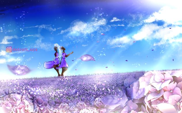 Sisterhood. Peace alone - ibisPaint