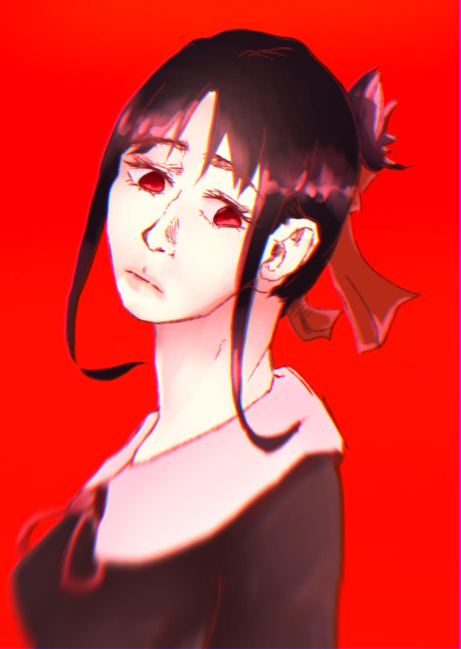 Kaguya Shinomiya w effects - ibisPaint