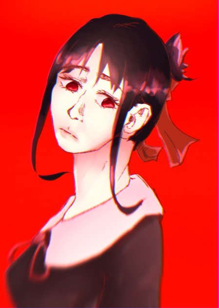 Kaguya Shinomiya w effects - ibisPaint