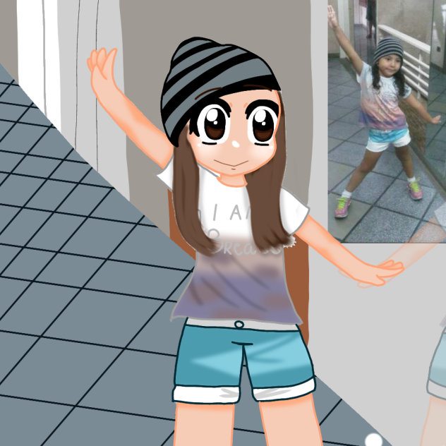 yo de pequeña - ibisPaint
