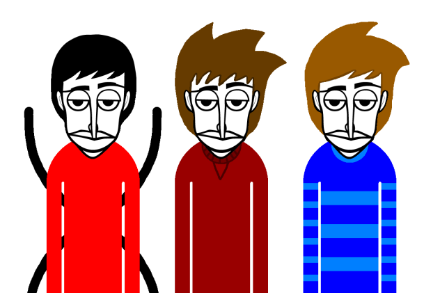 Incredibox - Percy, Zerty & Bluekid - ibisPaint