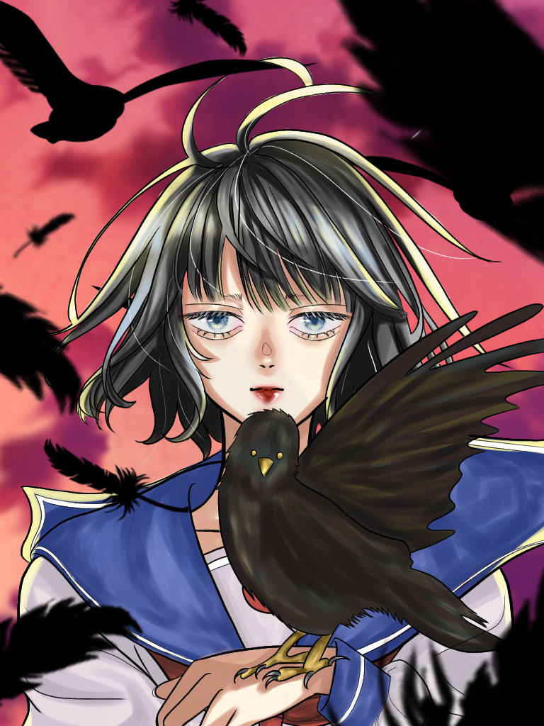 Crow - ibisPaint