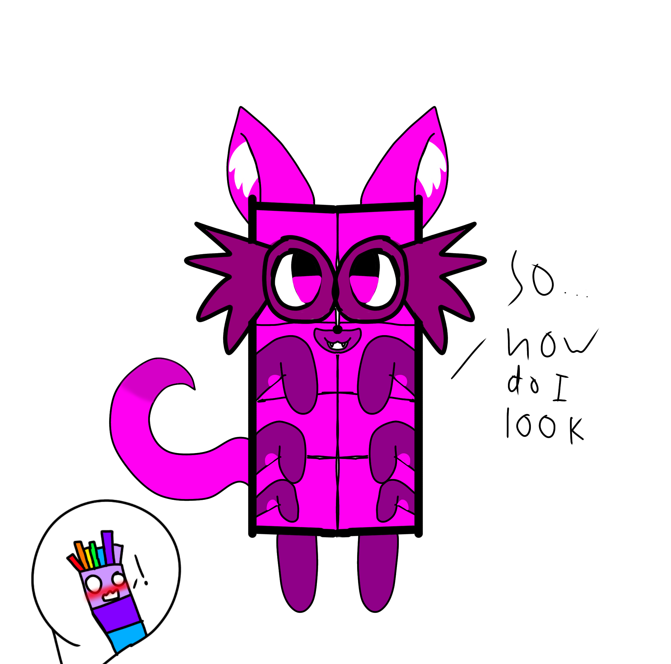 Halloween with the numberblocks - ibisPaint