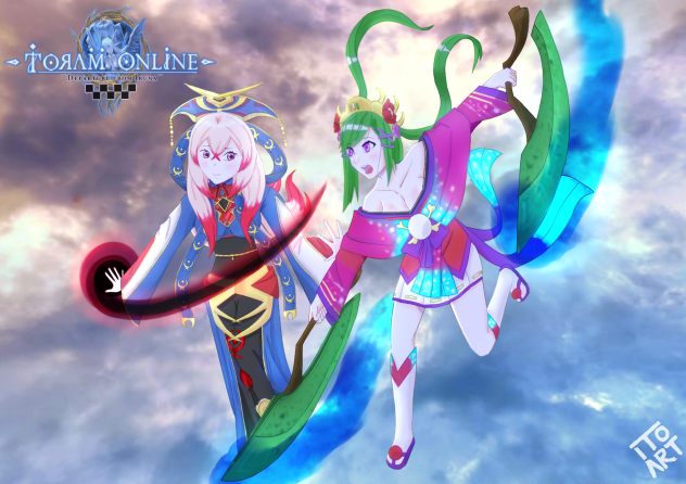 Toram Online FanArt-Venena vs Goddes DW - ibisPaint