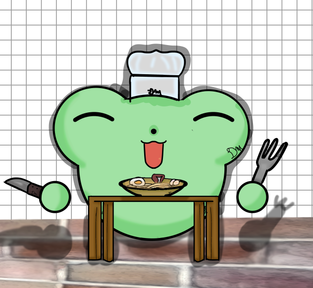 Frog chef - ibisPaint