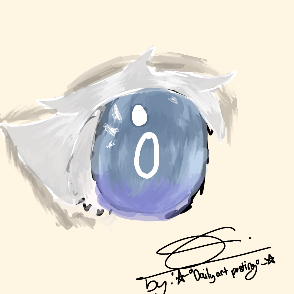 Crystal's eye - ibisPaint