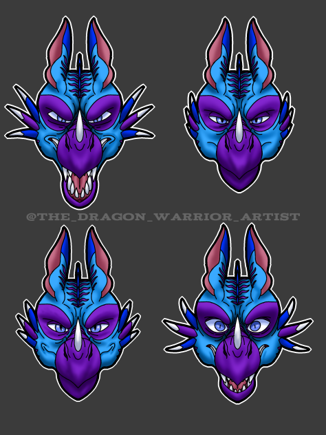 Indigo Sticker Sheet - ibisPaint