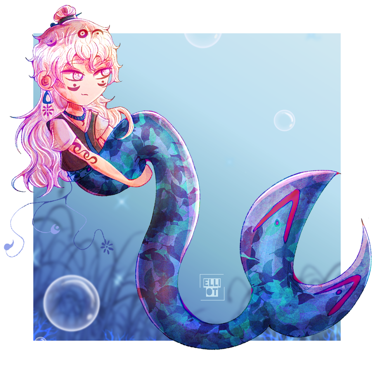 🐠 MERMAY - Day 25 🐠 - ibisPaint