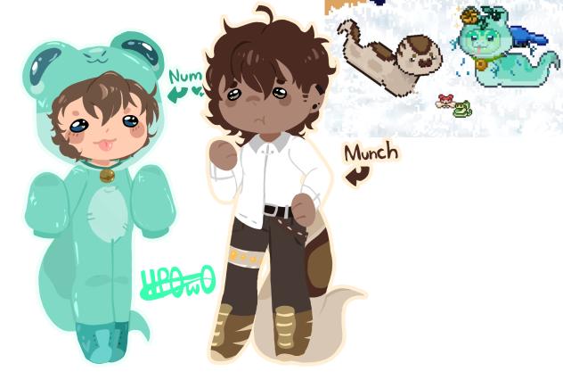 Num & Munch Humans - ibisPaint