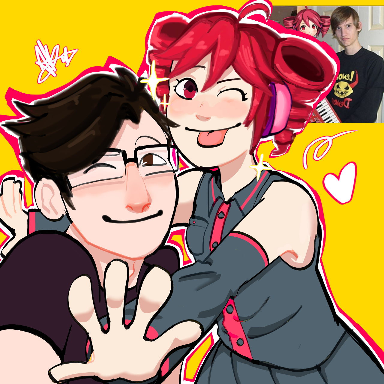 Nel cerge with teto - ibisPaint