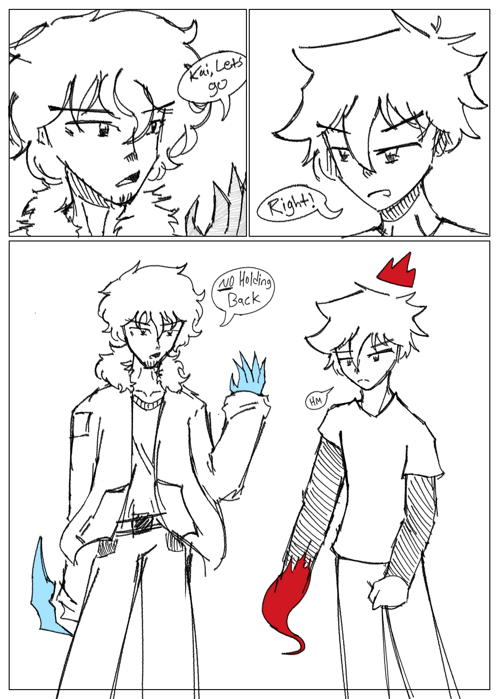 Panel 1 『Let’s Go』 - ibisPaint